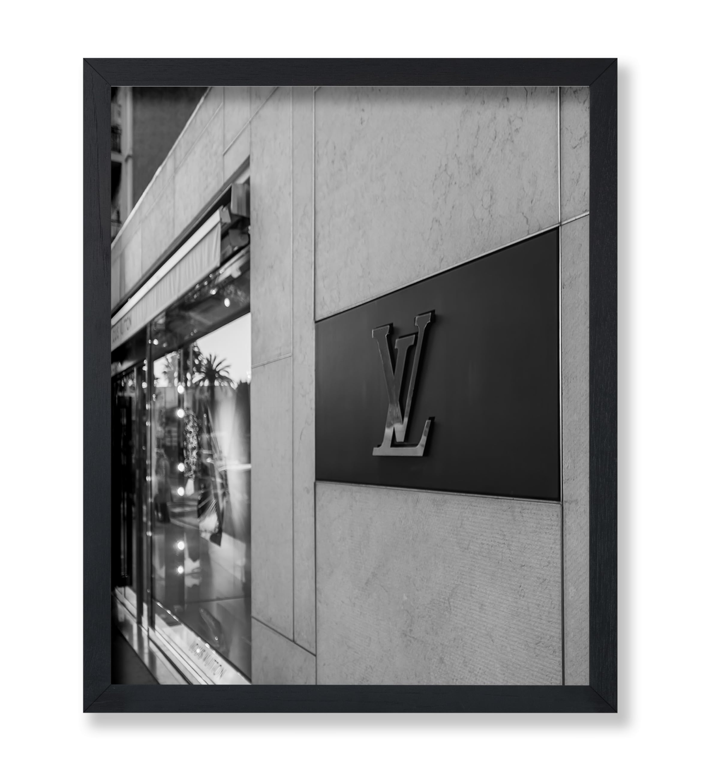 Amazon.com: Poster Master Luxury Brand Poster - Store Front Print ...