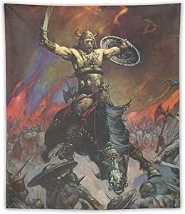 Amazon.com: Frank Frazetta Illustrator Poster Painting Posters Wall Art ...