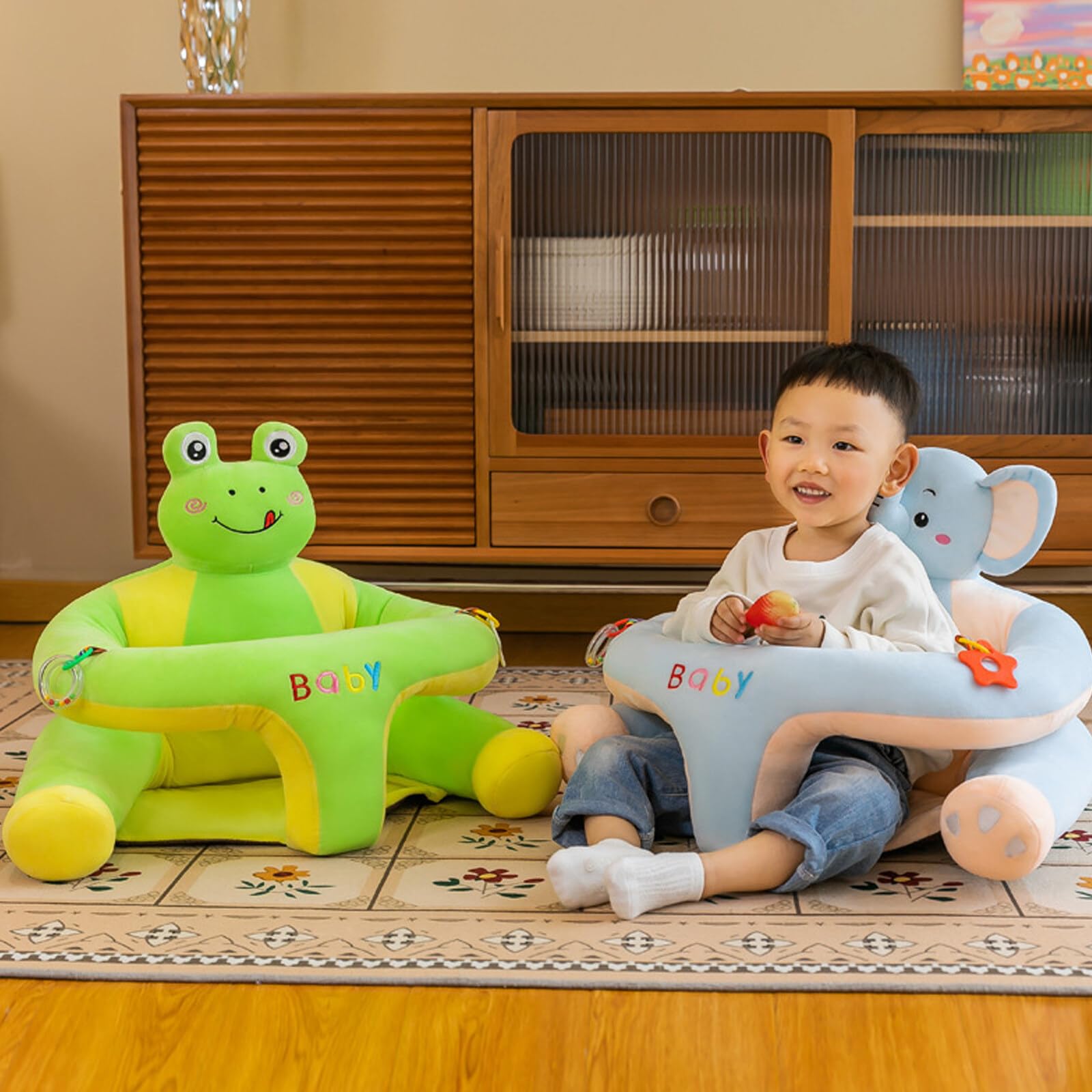 Snapklik.com : iFCOW Baby Support Sofa Cover Baby Floor Seat For ...