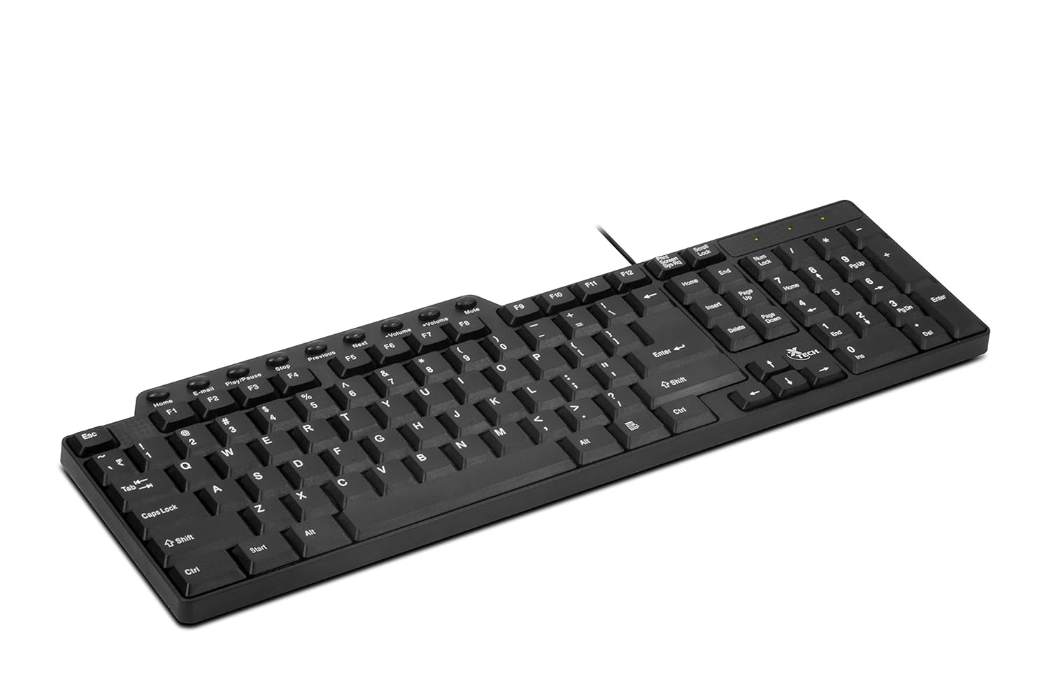 Amazon.in: Buy Xtech Americas Wired USB Keyboard- Full Sized ...