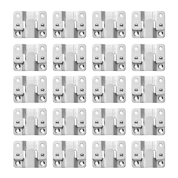 Buy LIKERAINY Heavy Duty Large Metal Flush Mount Brackets Sectional ...