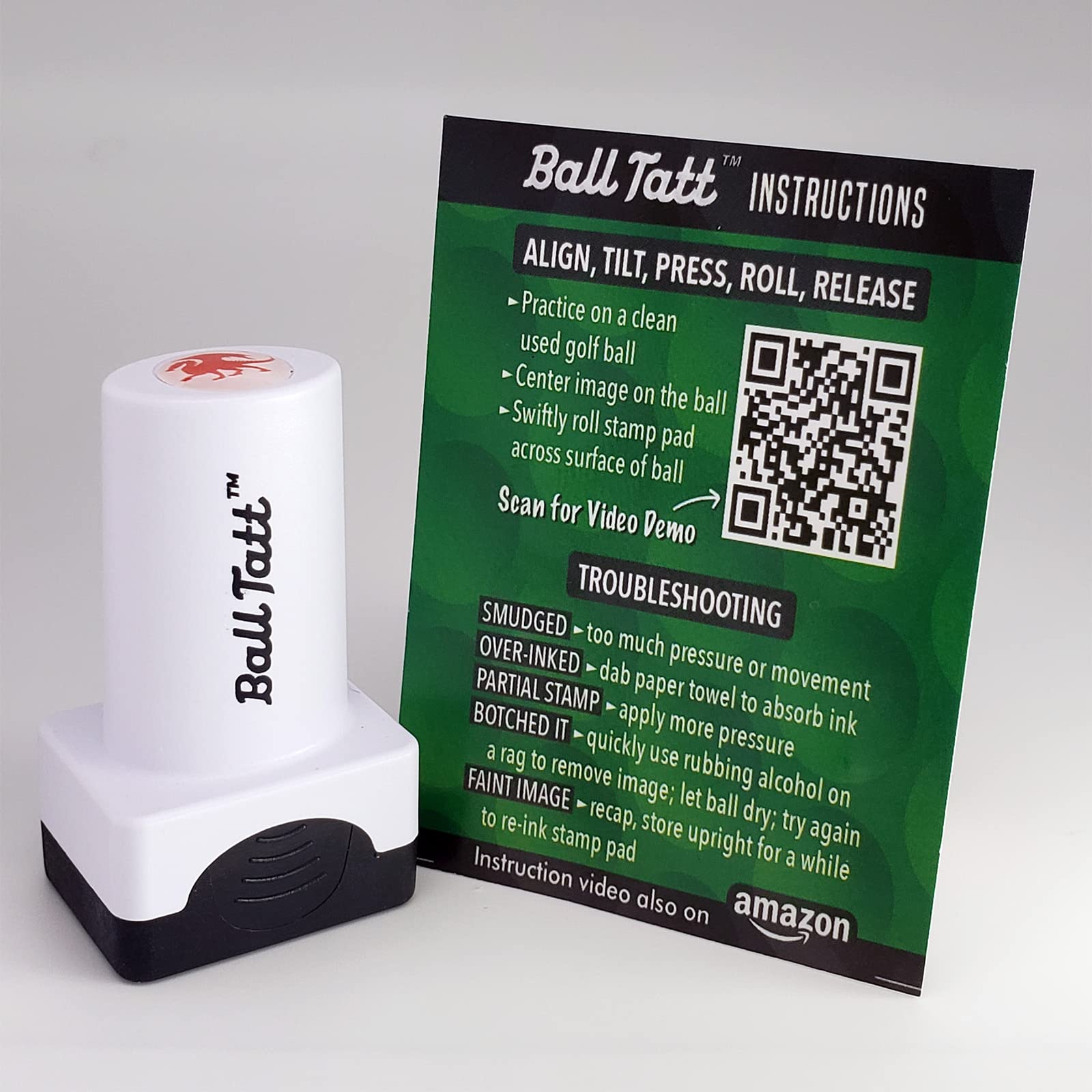 Snapklik.com : Red Dragon Golf Ball Stamp, Golf Ball Stamper, Self ...