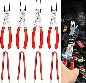 Amazon.com: Xdziklosj 4 Pack Relay Puller Pliers, Relay and Fuse ...