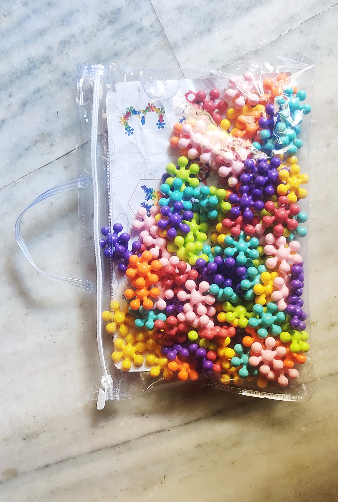 Buy H K J House 100 Pcs Mega Star Link Interlocking Learning ...