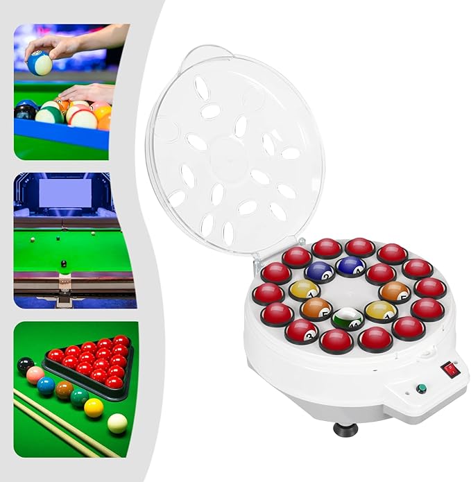 Amazon.com: Pool Ball Cleaner and Polisher Machine, 180W Electric ...