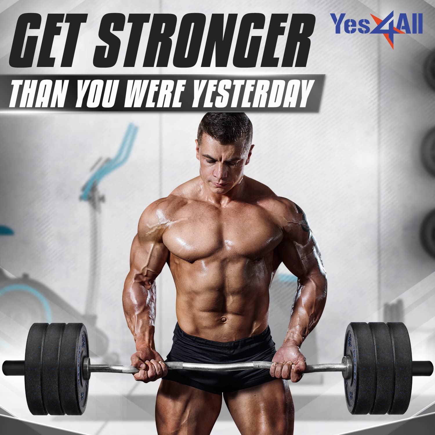 Snapklik.com : Yes4All Olympic Barbell Adapter Sleeve 12