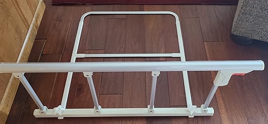 Amazon.com: ELENKER Bed Safety Rail, Folding Bed Assist Handle ...