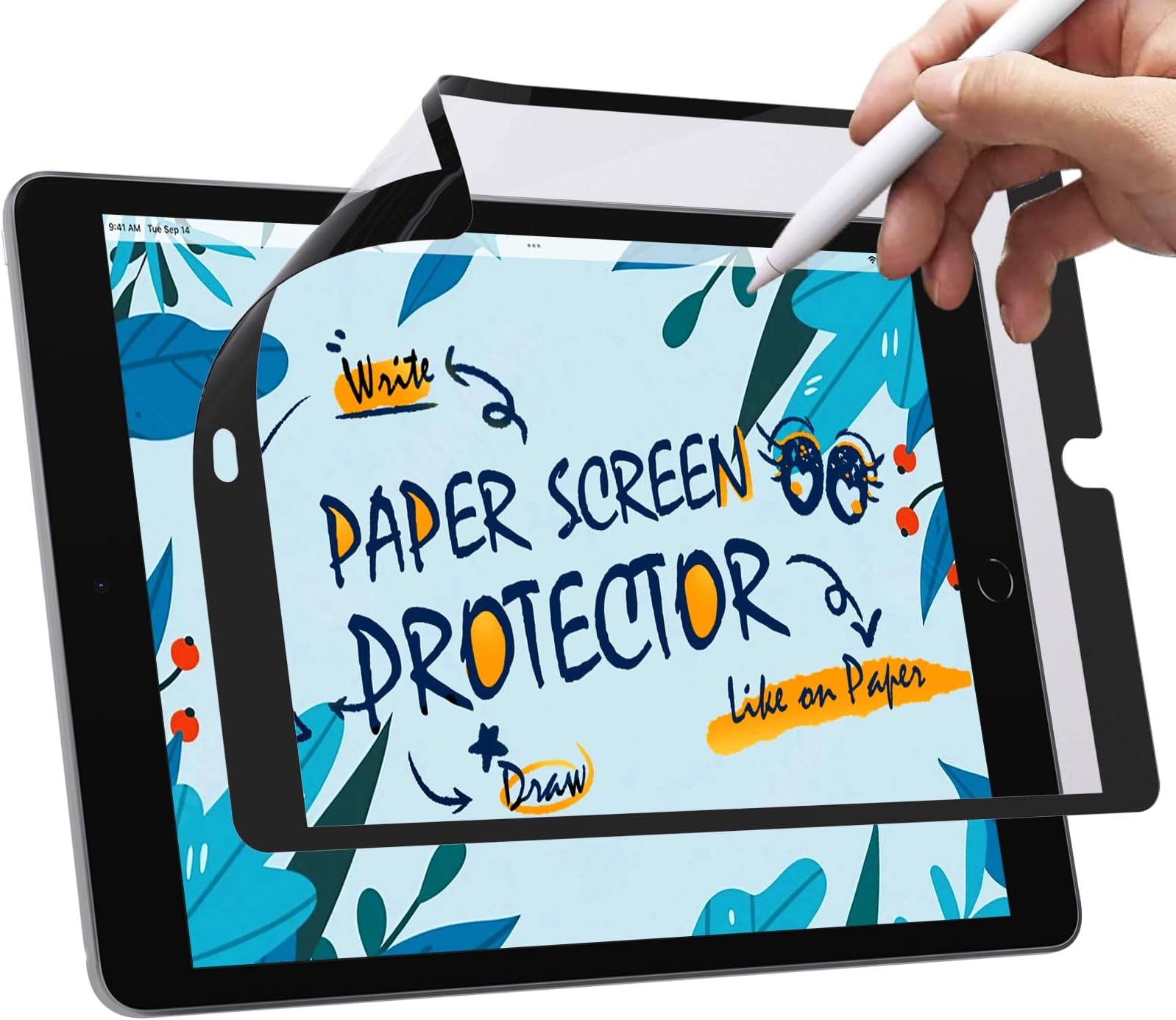 Amazon.com: Mamol [2 Pack] Paper Screen Protector for iPad 9th 8th 7th ...