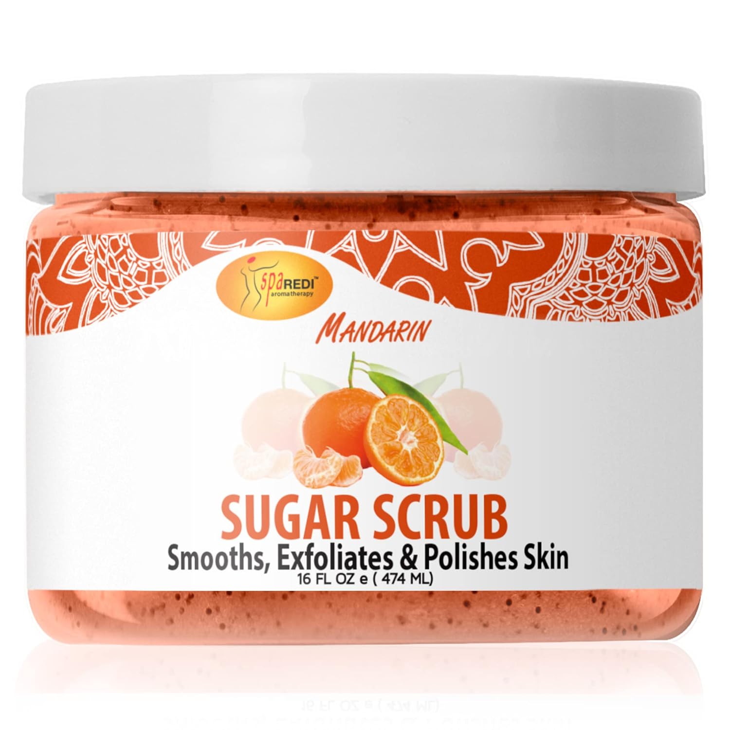 Amazon.com : SPA REDI – Sugar Body Scrub, Mandarin, 16 Oz, Exfoliating ...