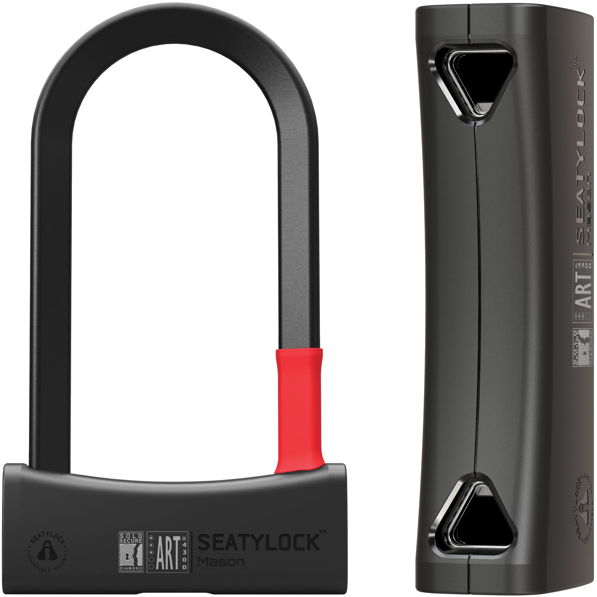 SeatyLock Mason Bike U Lock - Patented Heavy Duty Anti Theft Sold ...