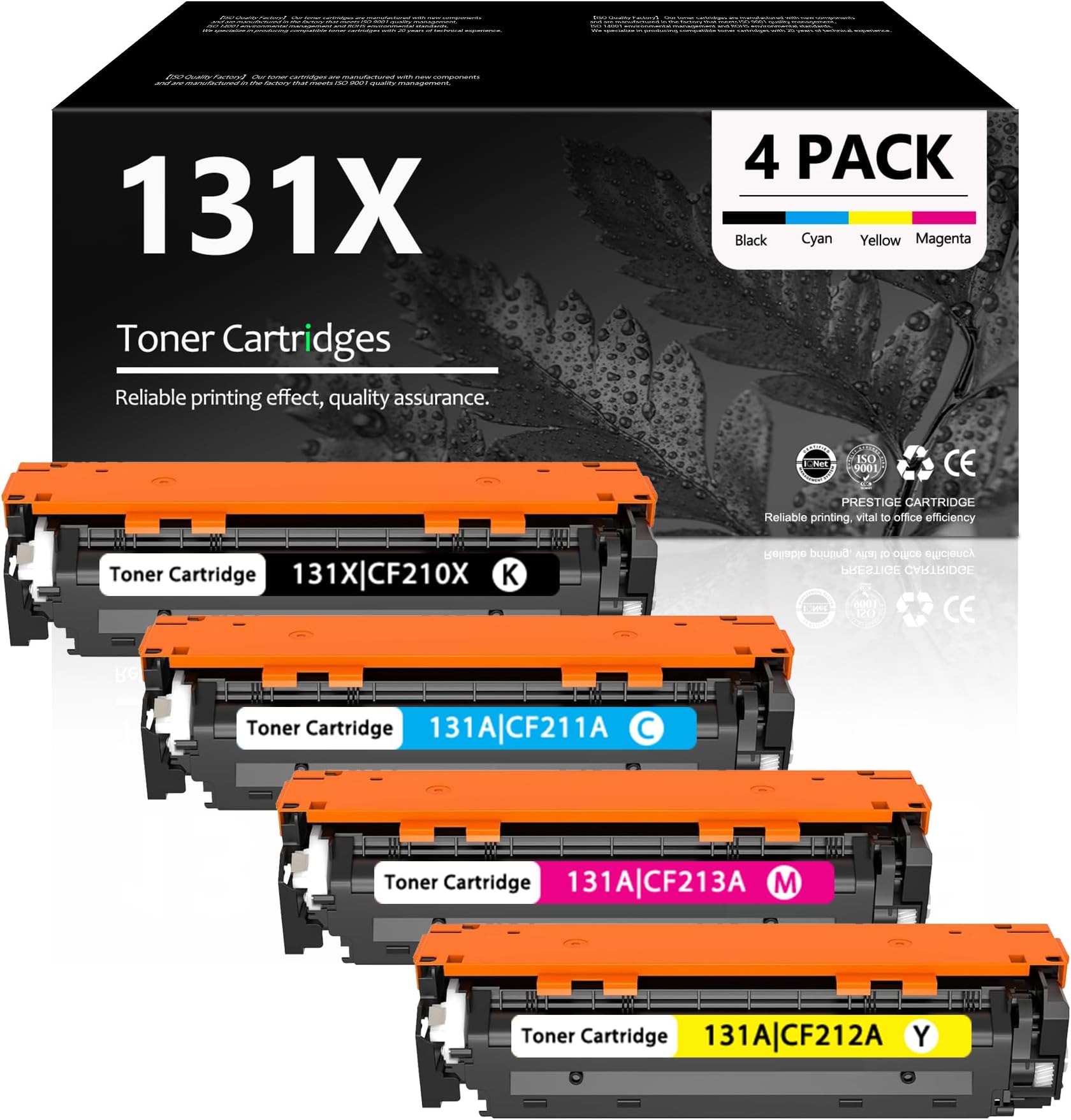 Amazon.com: HP 131X Black High-yield Toner Cartridge | Works with HP ...
