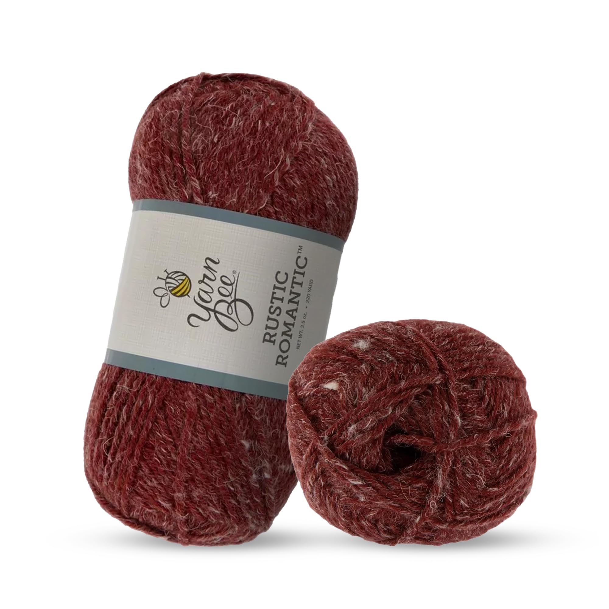 Amazon.com: Yarn Bee 4 - Medium Yarn for Crocheting & Knitting – Soft ...