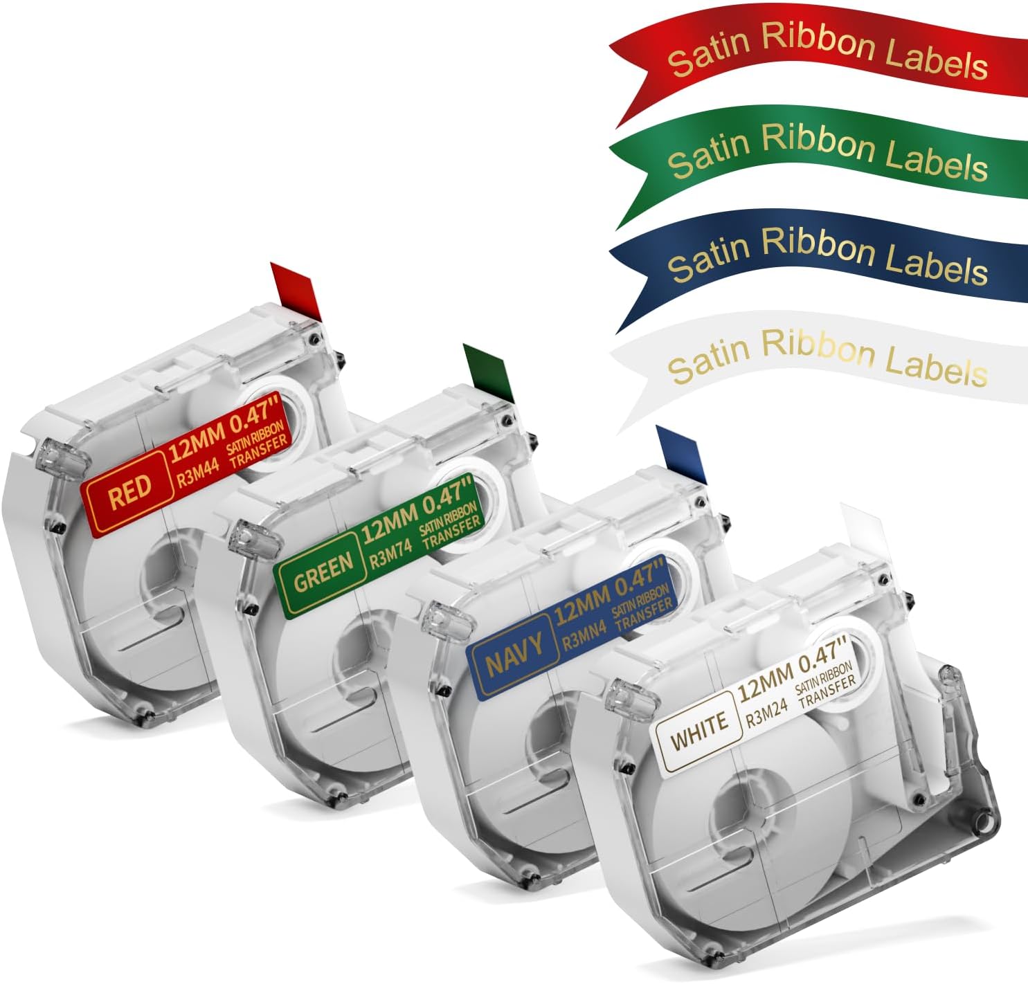 Amazon.com : Label Maker Tape- Phomemo M950/M960 Ribbon Labels, 12mm 0. ...