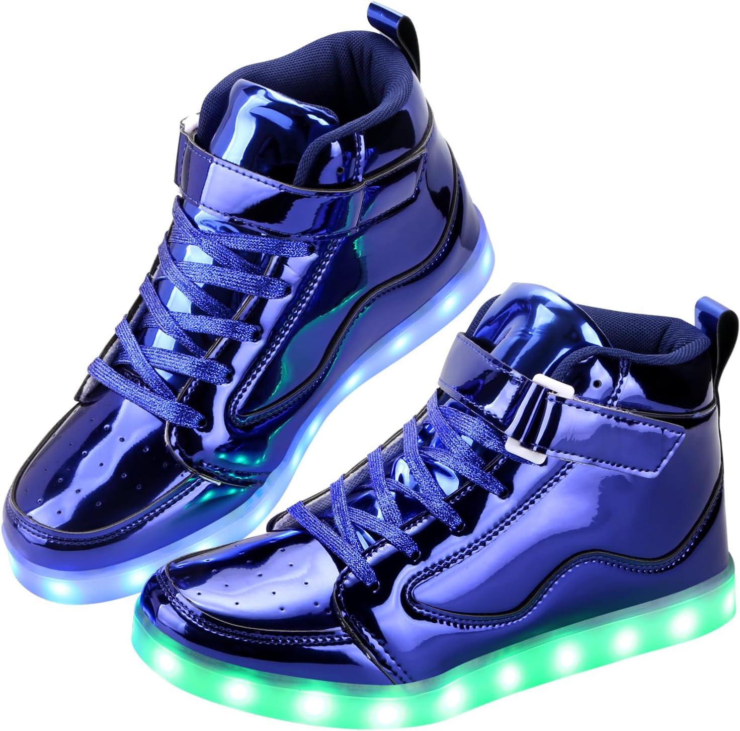 Amazon.com | Qimaoo Light Up Shoes Men Women LED Shoes USB Charging ...