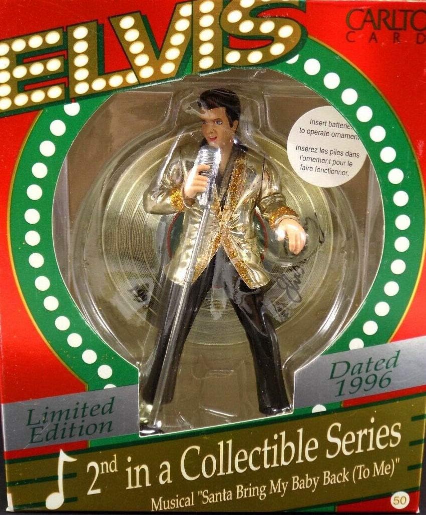 Amazon.de: Elvis Musical Santa Bring My Baby Back 2 nd in Collectible Serie