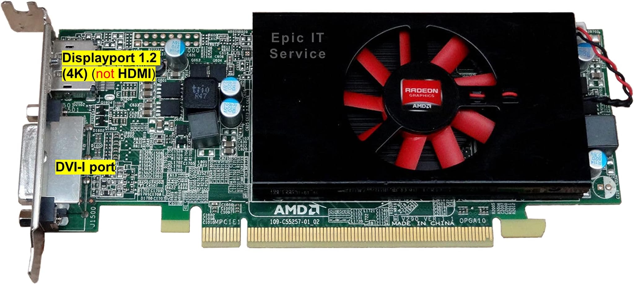 Amazon.com: Epic IT Service - AMD Radeon R5 340X 2GB GDDR3 with DP/DVI ...