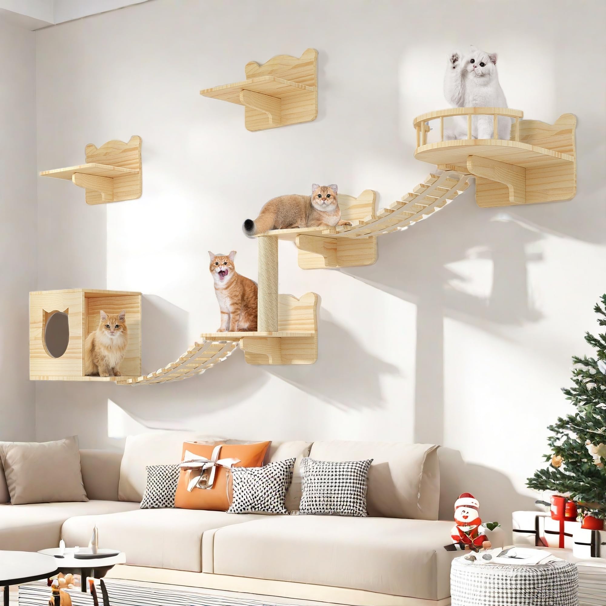 Snapklik.com : YITAHOME Cat Wall Shelves And Perches For Wall, Solid ...