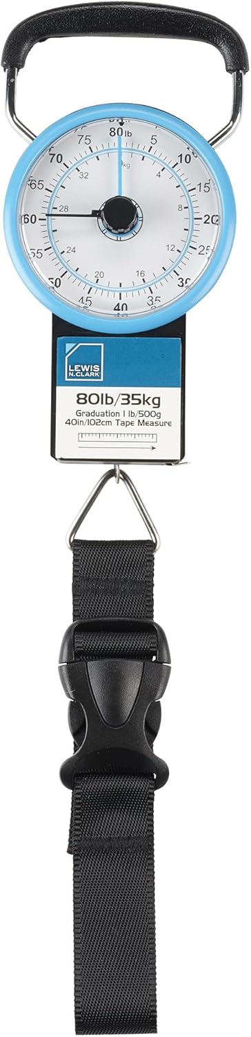 Amazon.com | Lewis N. Clark Scale with Weight Marker, Multi, One Size ...
