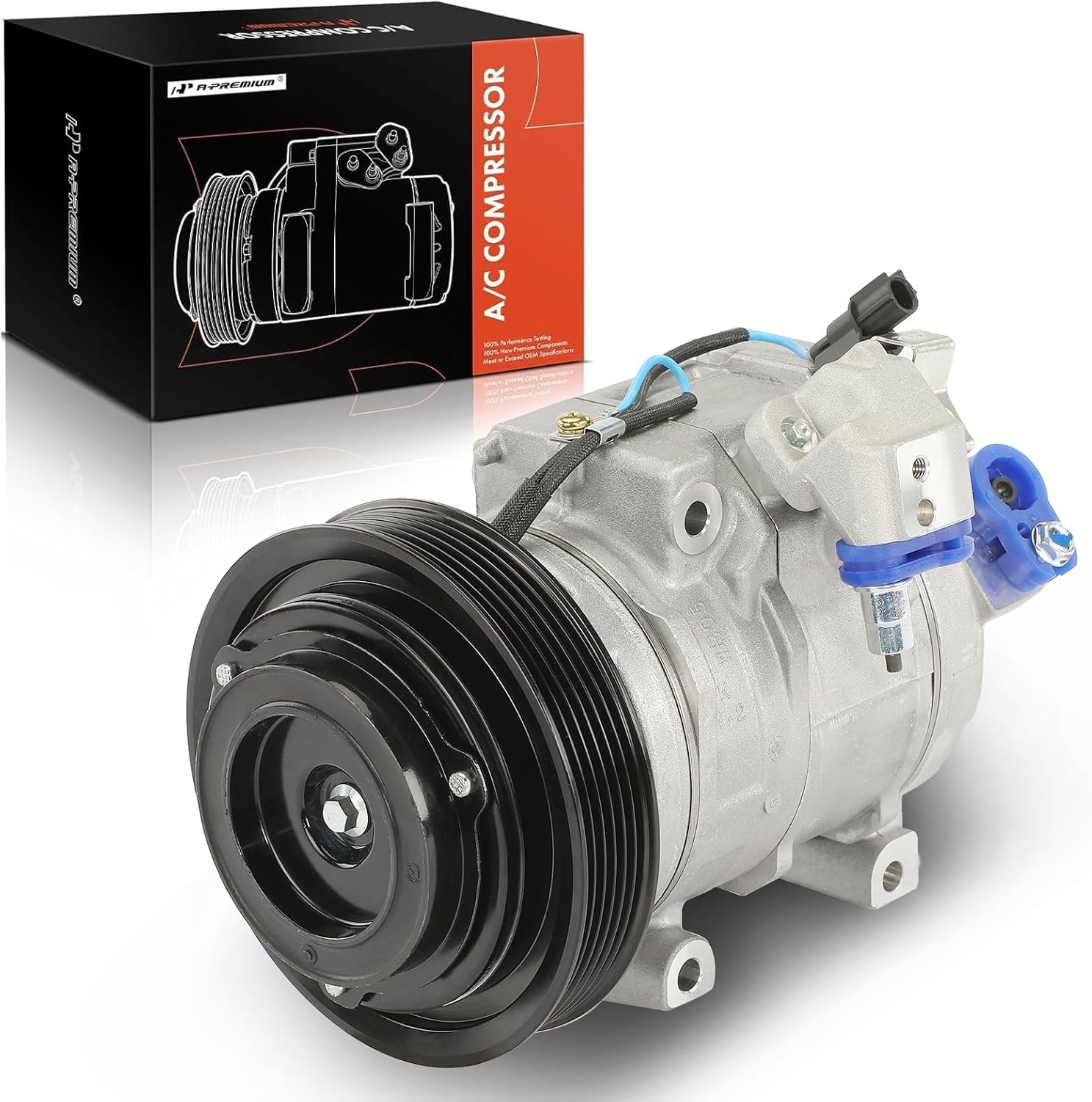 Amazon.com: A-Premium Air Conditioner AC Compressor with Clutch ...