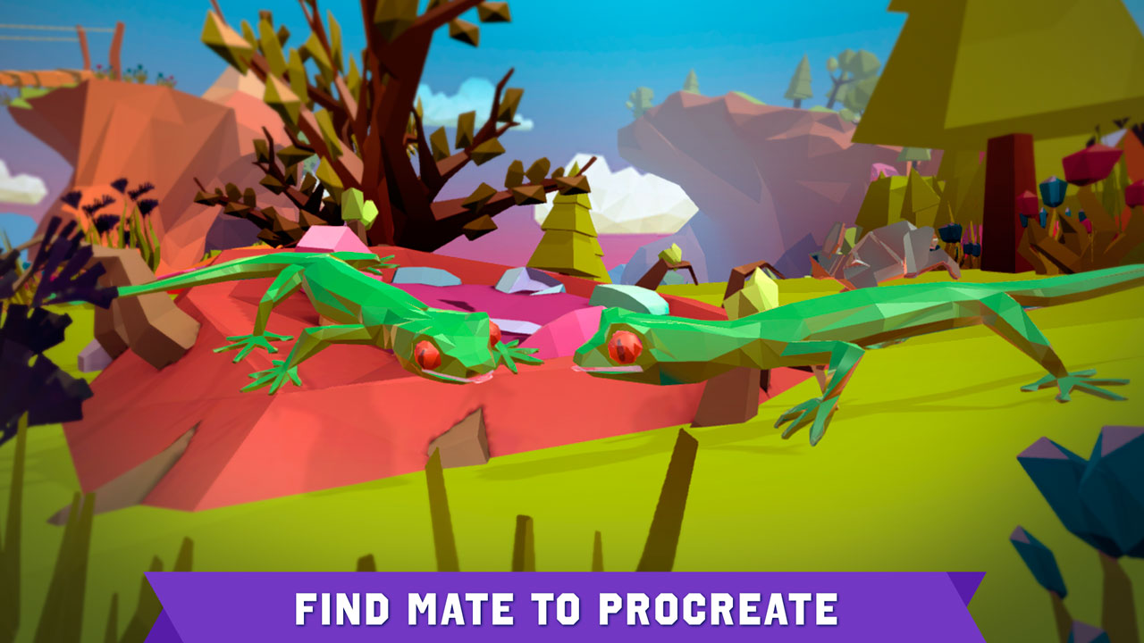 Iguana Lizard Survival Simulator 3D: Breeding in the Wilderness Game ...