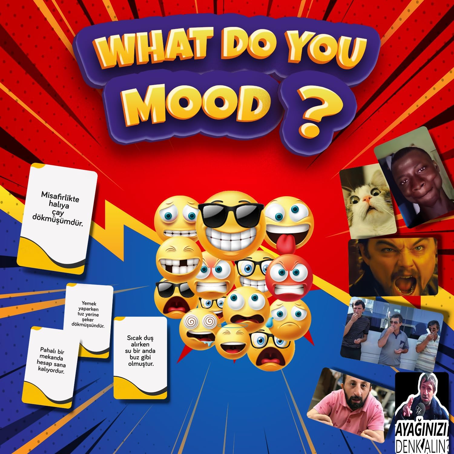 Molfy What Do You Mood Moodun Ne - Eğlenceli Grup Arkadaş Aile Kutu ...
