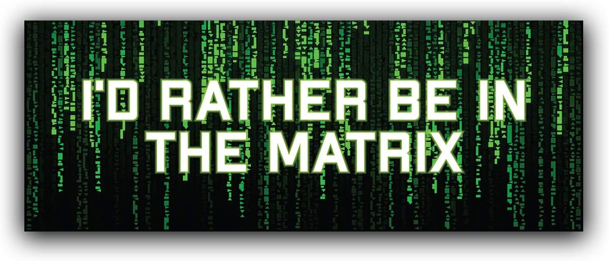 Amazon.com - The Matrix Red Pill Or Blue Pill Vinyl Waterproof Sticker ...