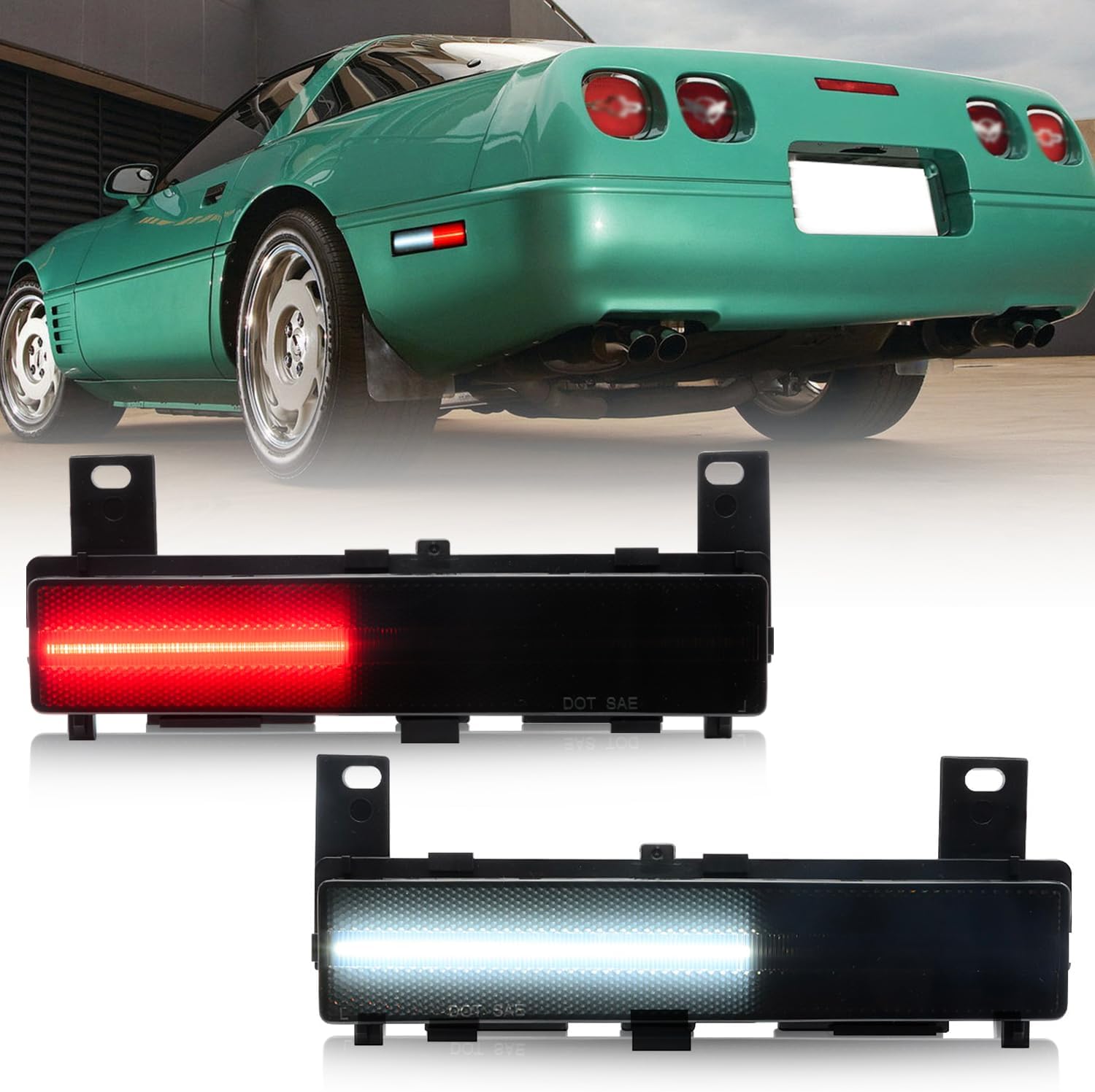 Amazon.com: NSLUMO C4 Led Side Marker Lights for 1988-1996 Chevy ...