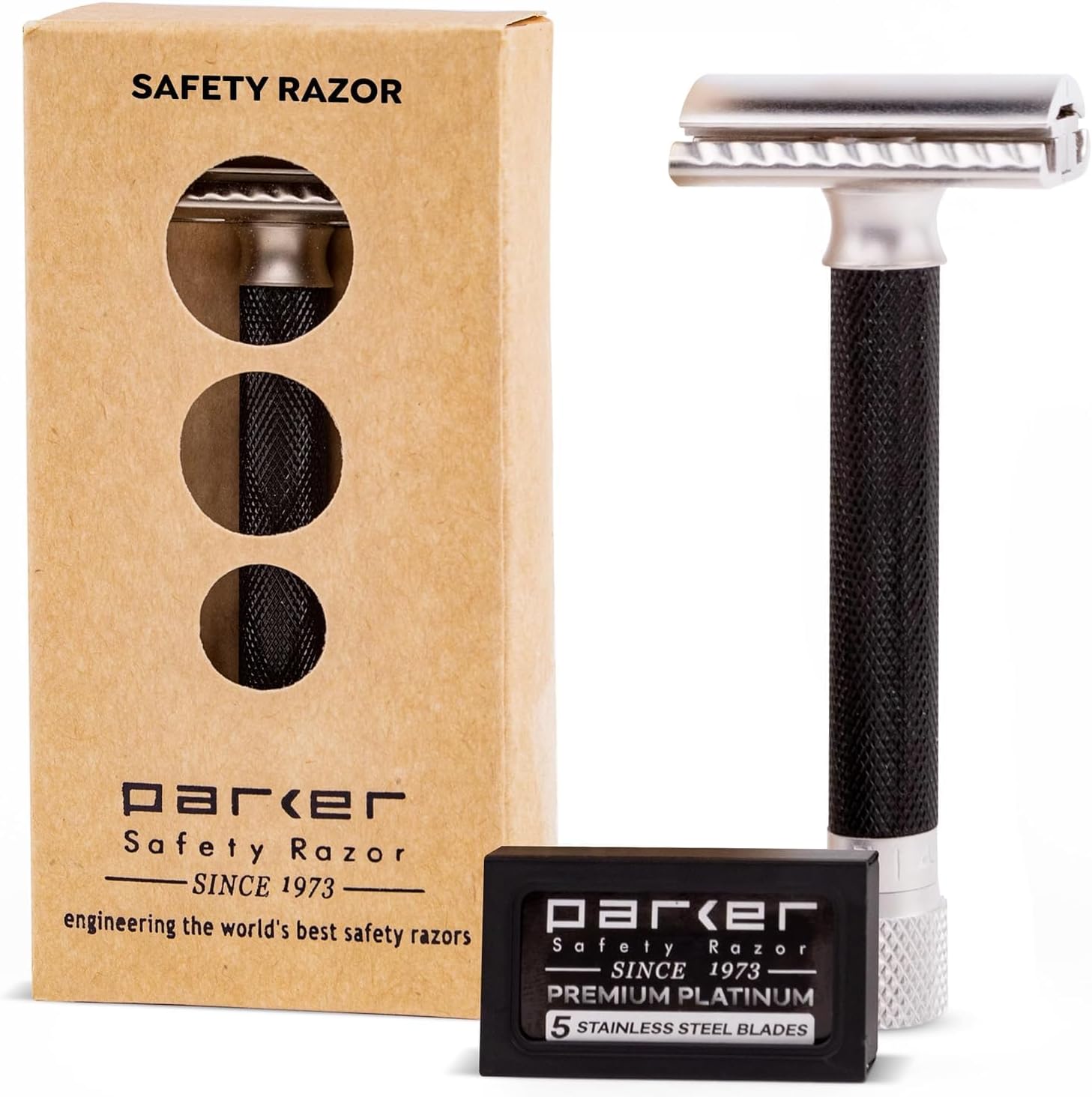 Amazon.com: The Parker Variant Adjustable Double Edge Safety Razor ...