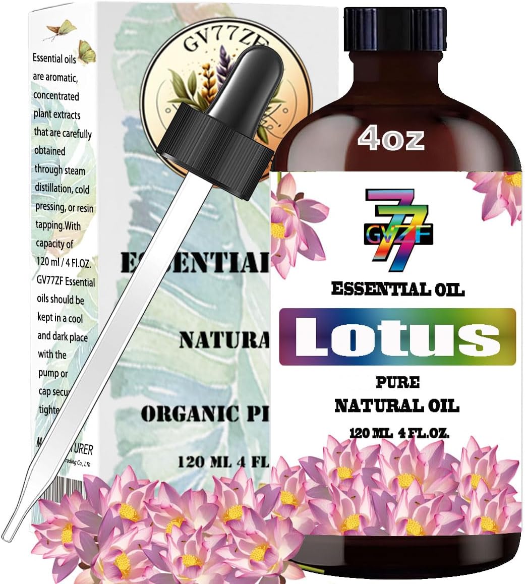 Amazon.com: Lotus Essential Oil (4 oz/120 ml) - Lotus Oils Used in ...