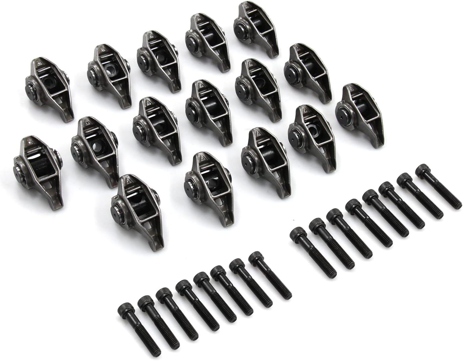 Amazon.com: LS1 Rocker Arms and Bolts with Trunion Kit Installed ...