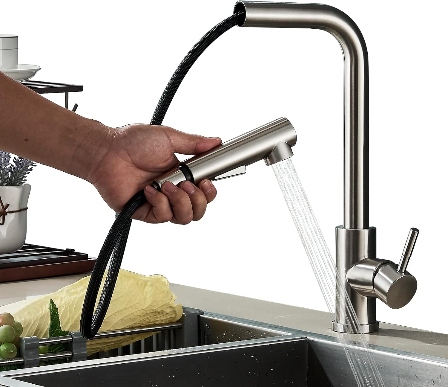 TINICO Torneira Gourmet Para Cozinha,Função Monocomando com Ducha ...