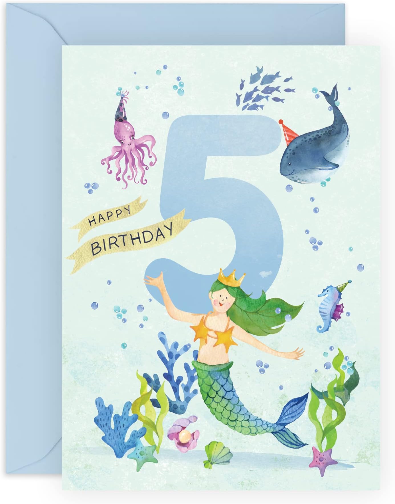 Central 23 5th Birthday Card Boy - Kids Birthday Cards For Son Age Five ...