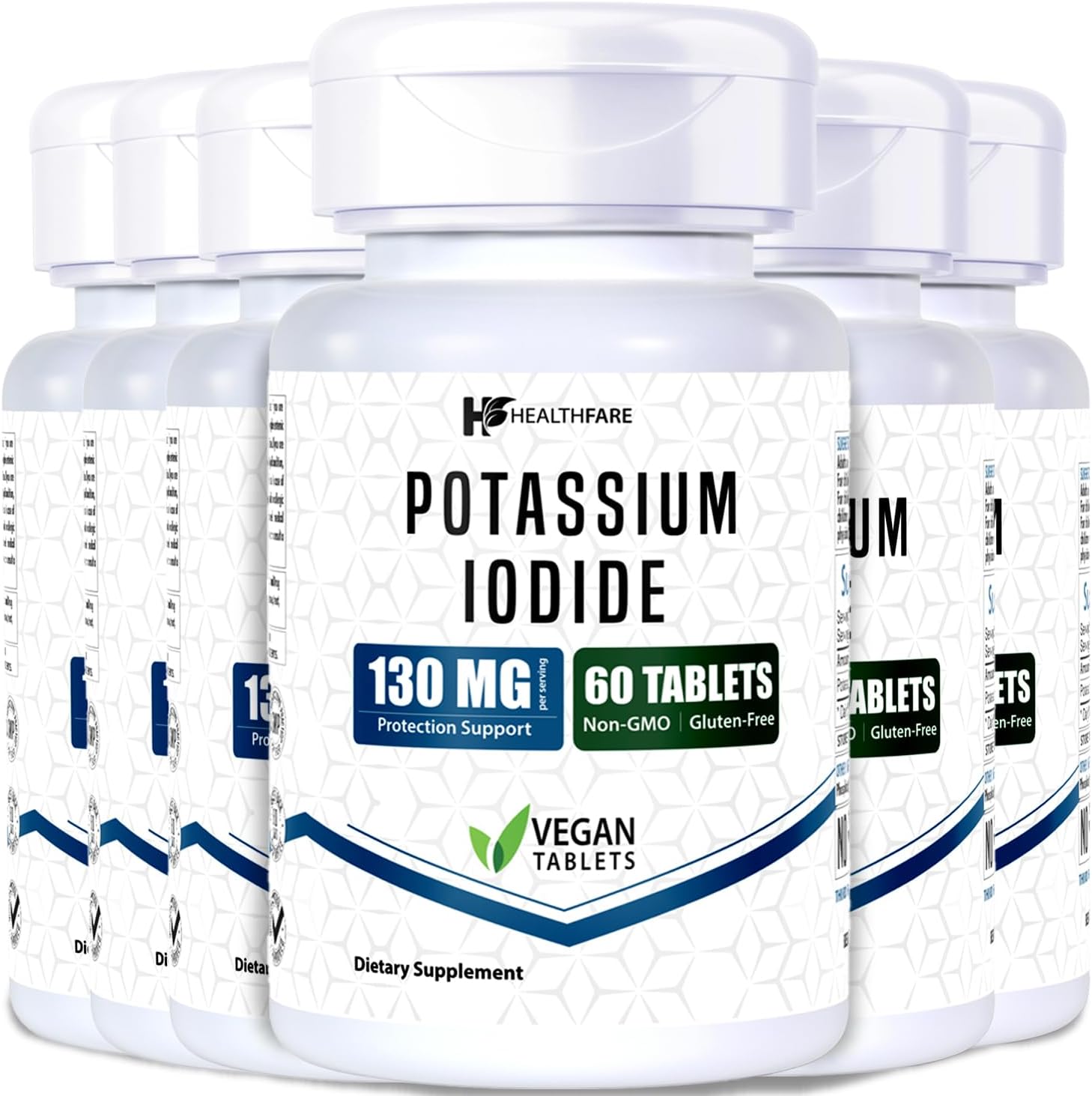 Amazon.com: Potassium Iodide130 mg - KI Tablets- Potassium130 mg - USA ...