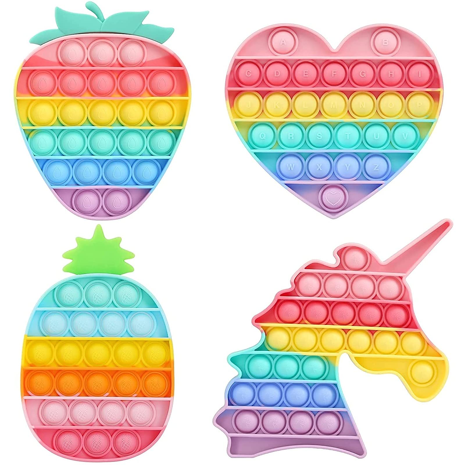 Buy Pop It Ananas Erde Among Us ，Pop Its Fidget Popper Pop Pack Fidget ...