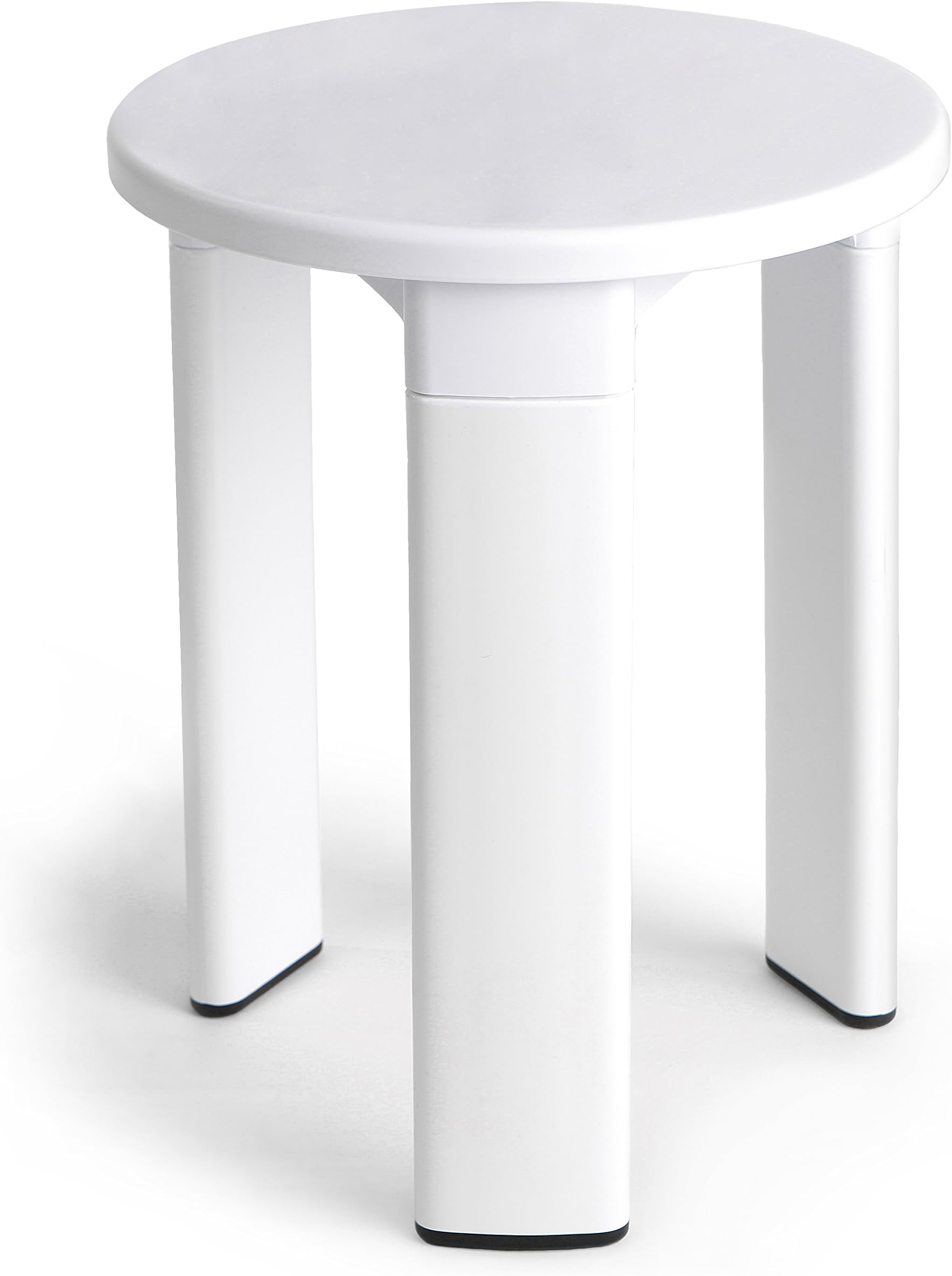 Sterling Ventures Sturdy Large Plastic Sitting Stool Stackable Design ...