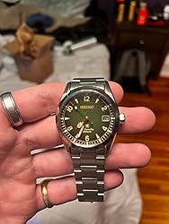 Amazon.com: Seiko SPB155 Prospex Men's Watch Silver-Tone 38mm Stainless ...