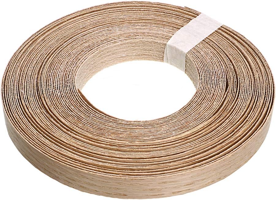 Pre Glued Iron on Melamine Dark Walnut Edging Tape 22mm Wide x 50 ...