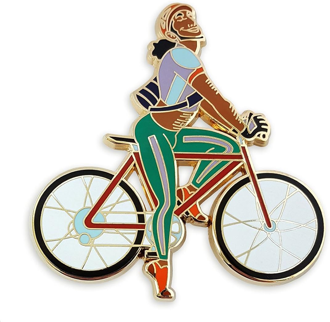 Amazon.com: Pinsanity Bike Pin Up Boy Enamel Lapel Pin : Clothing ...
