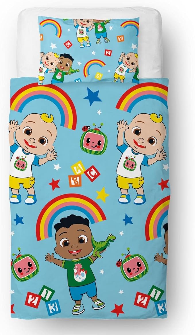 CoComelon Character World Cute Design Bedroom Range | Reversible Two ...