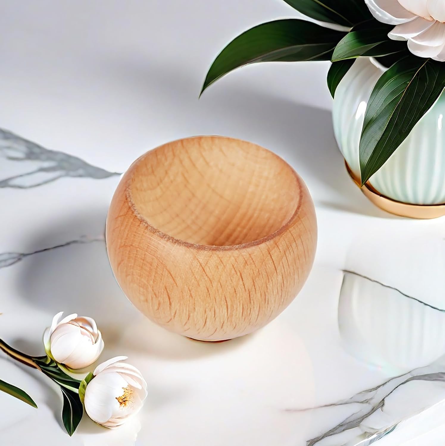 Amazon.com : Small Wood Essential Oil Diffusers Wooden Aromatherapy ...