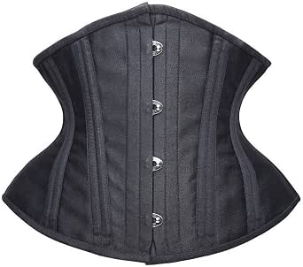 SHAPERX Women's Corsets Heavy Duty Waist Trainer Double Steel Boned ...