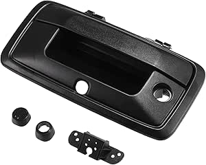 Amazon.com: ACROPIX Black Tailgate Handle Rear Door Liftgate Latch ...