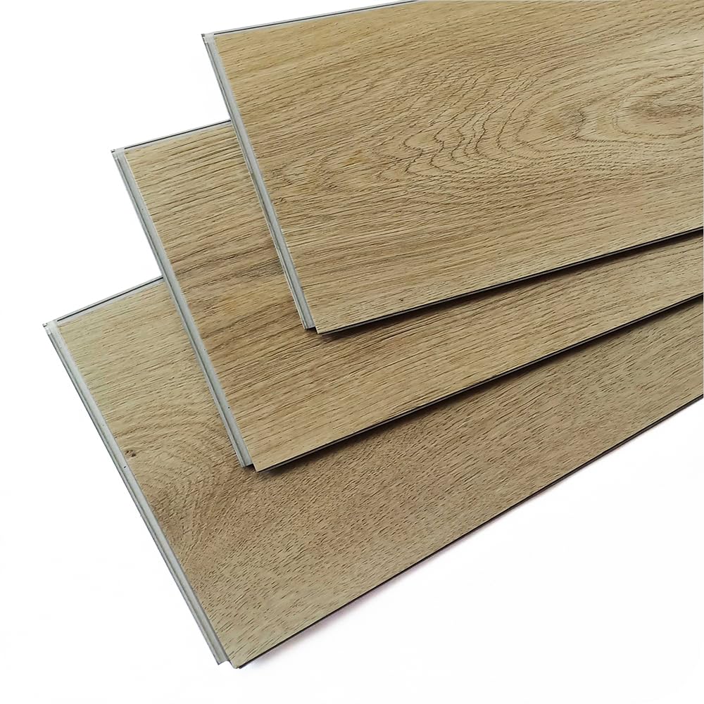 HD HMDEC HOME DECORATION Anti-Scratch Garage Flooring,7"*48" SPC ...