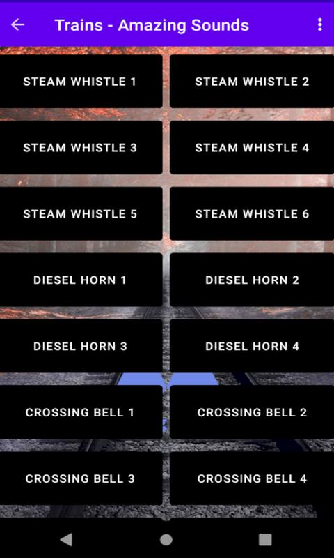 Train & Railroad Sounds Soundboard:Amazon.com:Appstore for Android