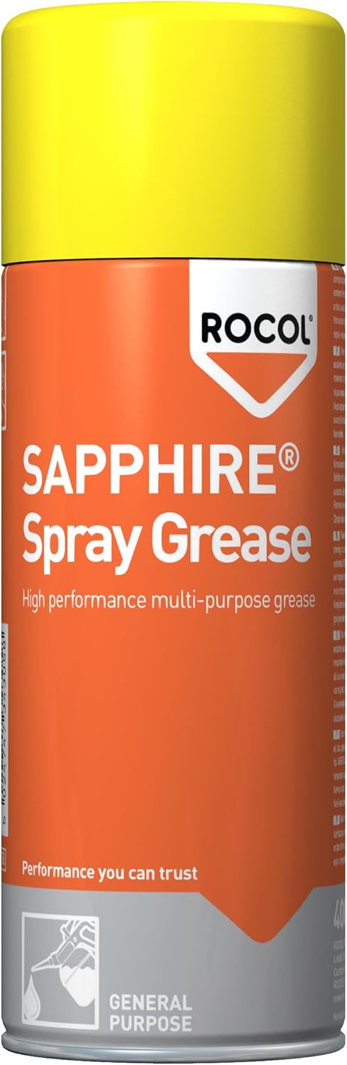 Rocol 34305 400ml Sapphire Spray Grease : Amazon.co.uk: DIY & Tools