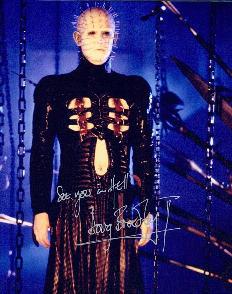Doug Bradley autographed photo at Amazon's Entertainment Collectibles Store