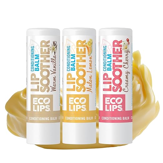 Amazon.com : Eco Lips Conditioning Lip Soother Lip Balm – Natural ...