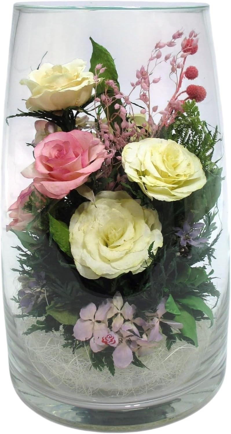 Amazon.com : Fiora Flower | Preserved Roses & Floral Arrangement in ...