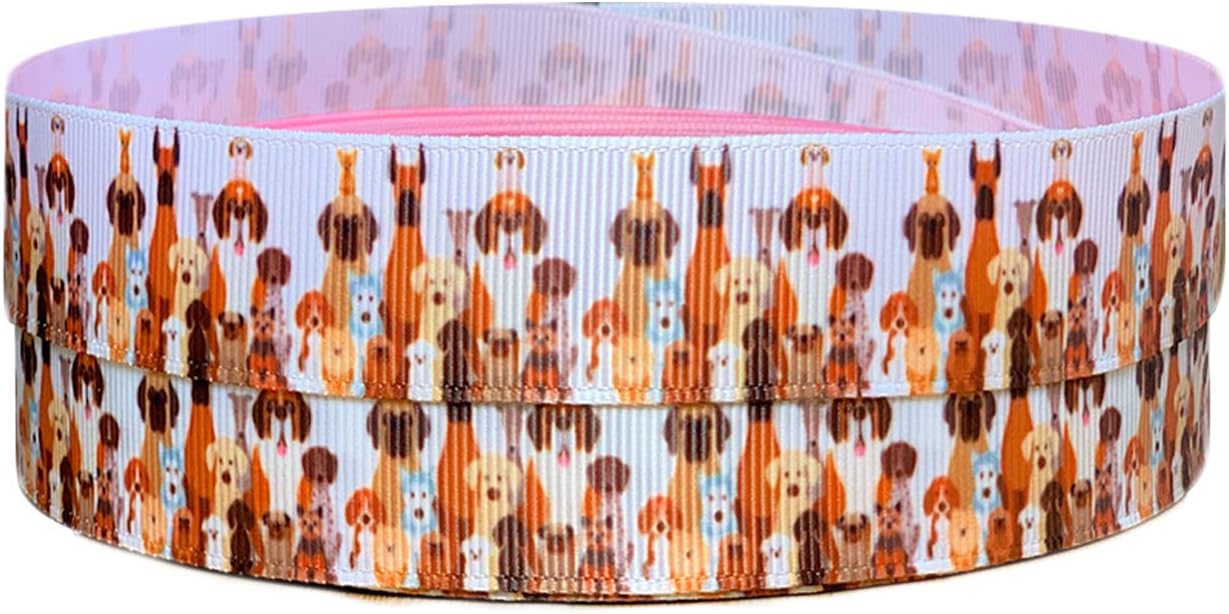 Cartoon Dog's Ribbon 2m x 22mm wide for Personalised Birthday Cake ...