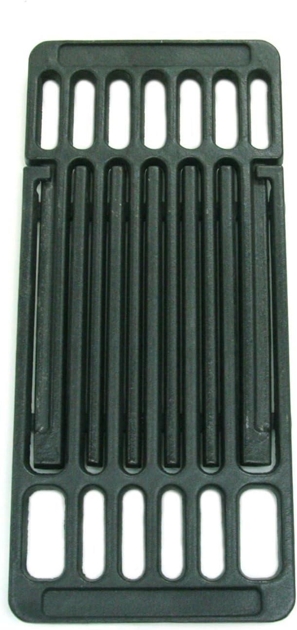 Amazon.com : GrillSpot Length Adjustable Porcelain Coated Cast Iron BBQ ...
